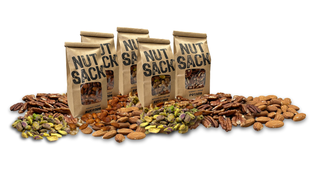 The Nutsacks – Premium Coconut Oil Roasted Nuts | Nutsack Nuts